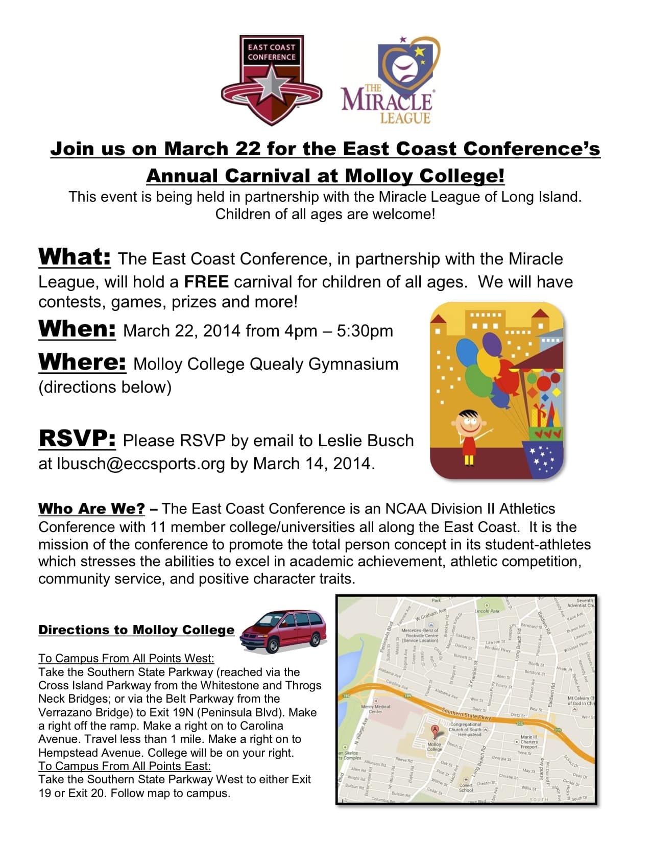 East Coast Conference holding its Annual Carnival | Team Up 4 Community
