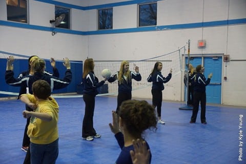 Volleyball Volunteers at Boys and Girls Club | Team Up 4 Community