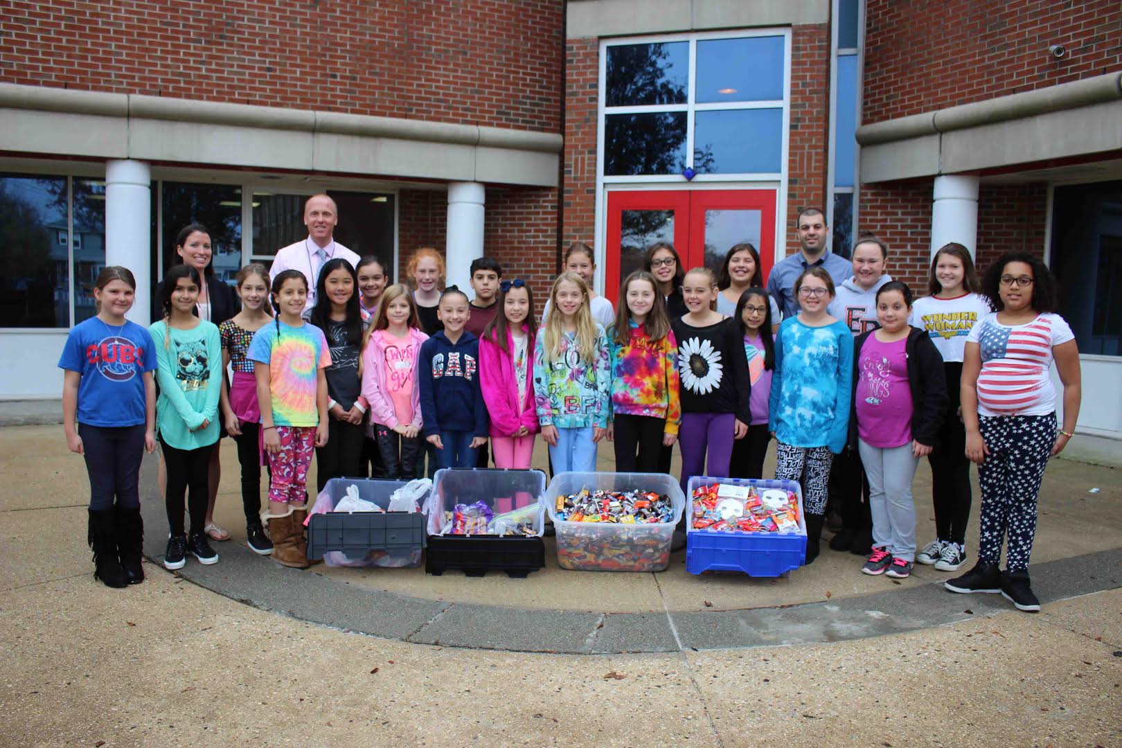 Rhame Collects Candy For Troops | Team Up 4 Community