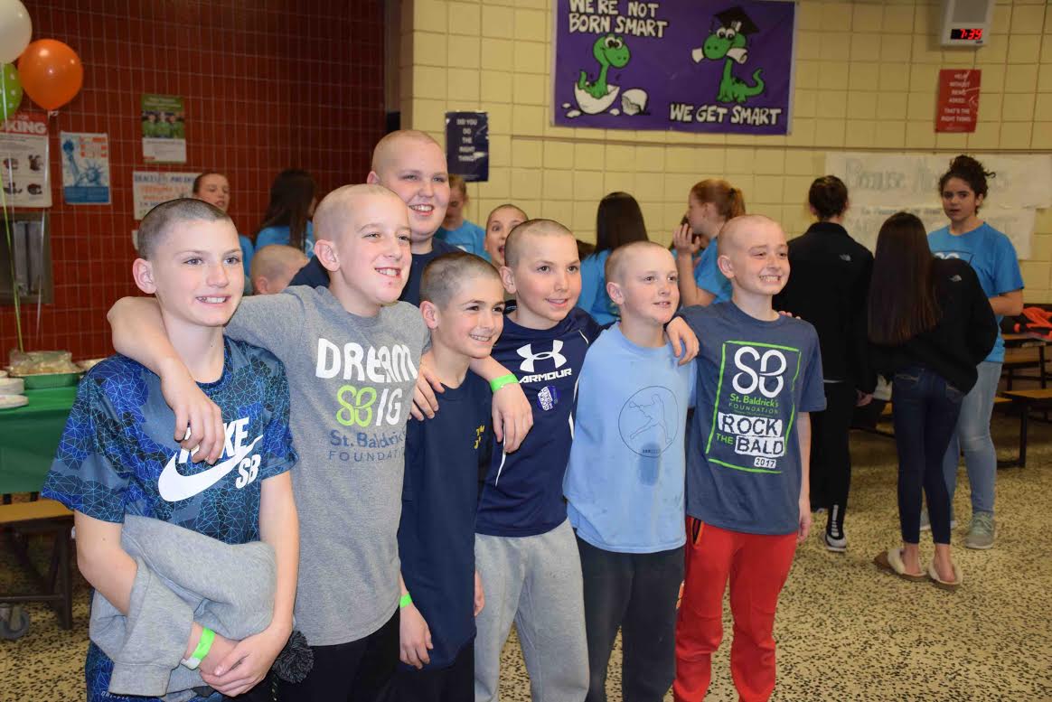 James Wilson Young Middle School 'Rocks The Bald' | Team Up 4 Community