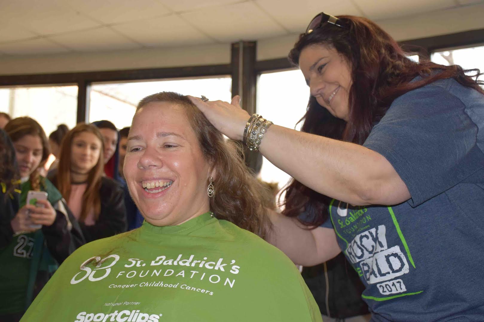 Going bald for a cure | Team Up 4 Community