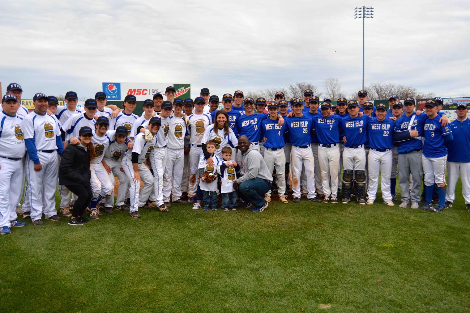 West Islip And North Babylon Baseball Teams Join In Tribute To Tuozzolo ...