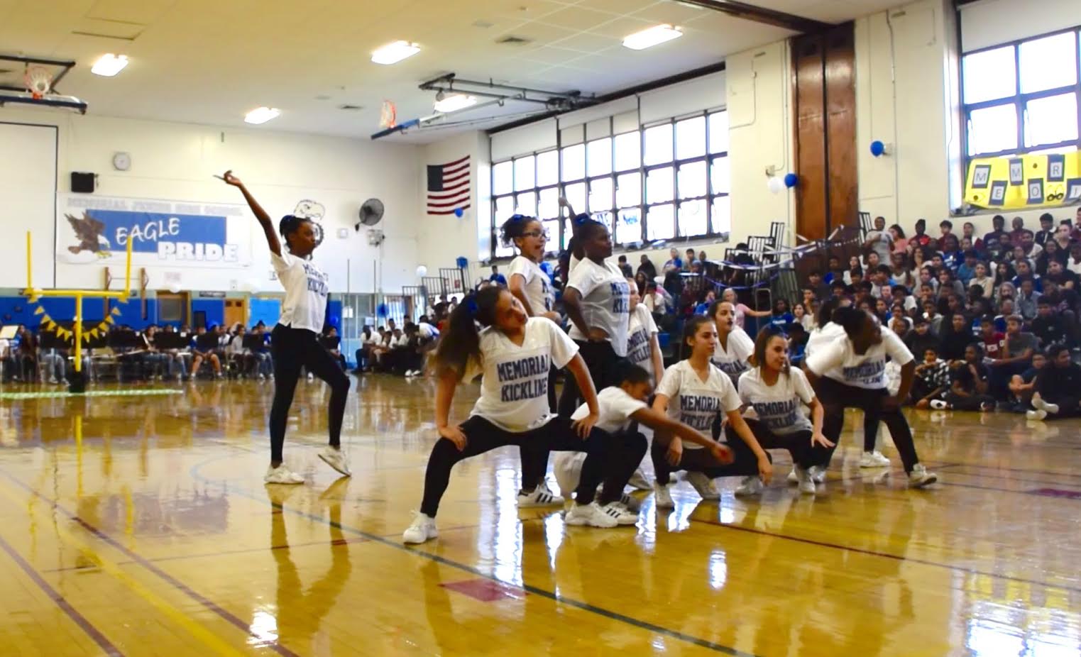 Memorial students express school spirit at pep rally | Team Up 4 Community