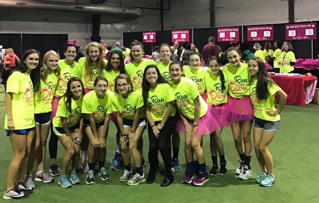 GIRLS CROSS COUNTRY SERVES THE RUNNING COMMUNITY | Team Up 4 Community