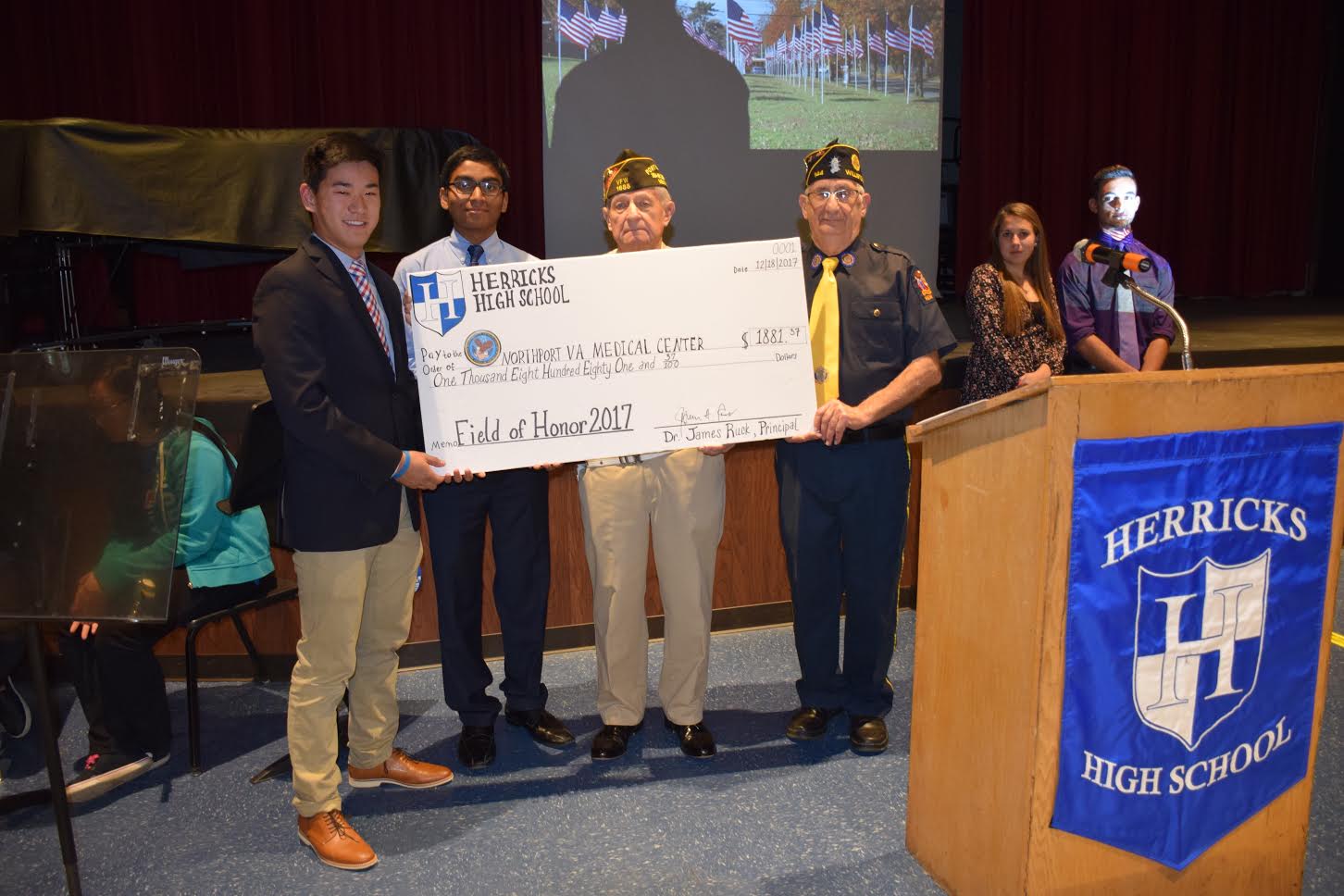 Herricks celebrates first Field of Honor | Team Up 4 Community