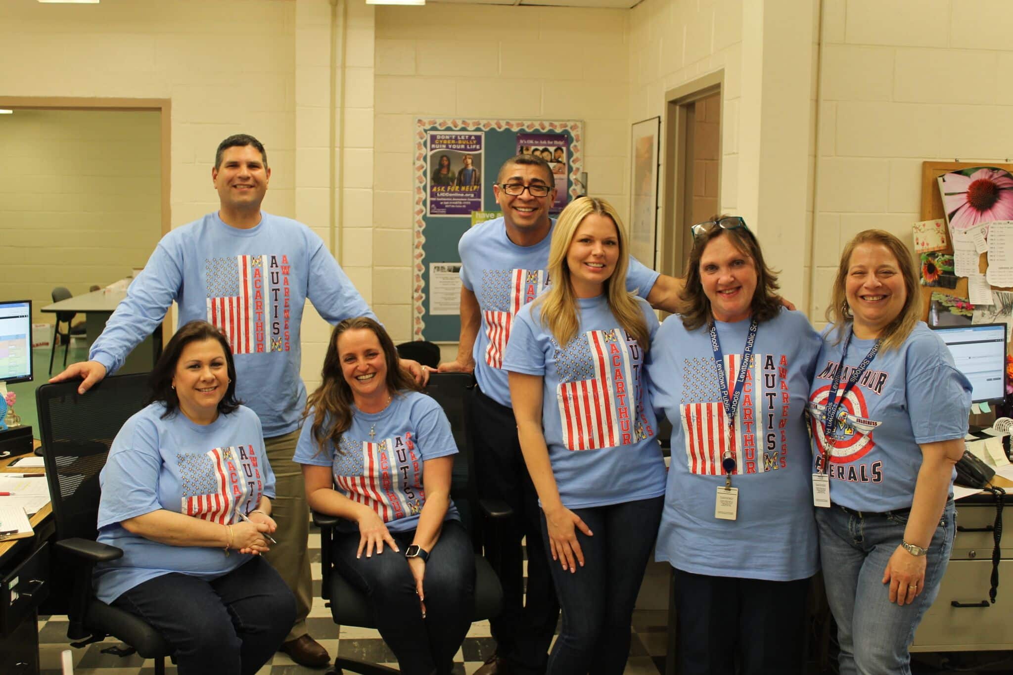 MacArthur lights it up blue for Autism Awareness | Team Up 4 Community