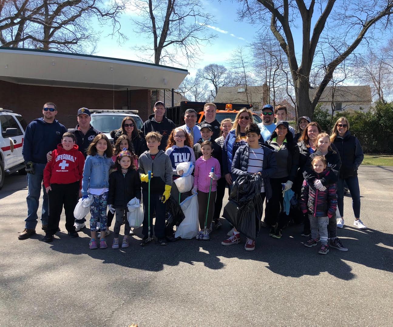 Rhame students clean up in honor of Earth Day | Team Up 4 Community