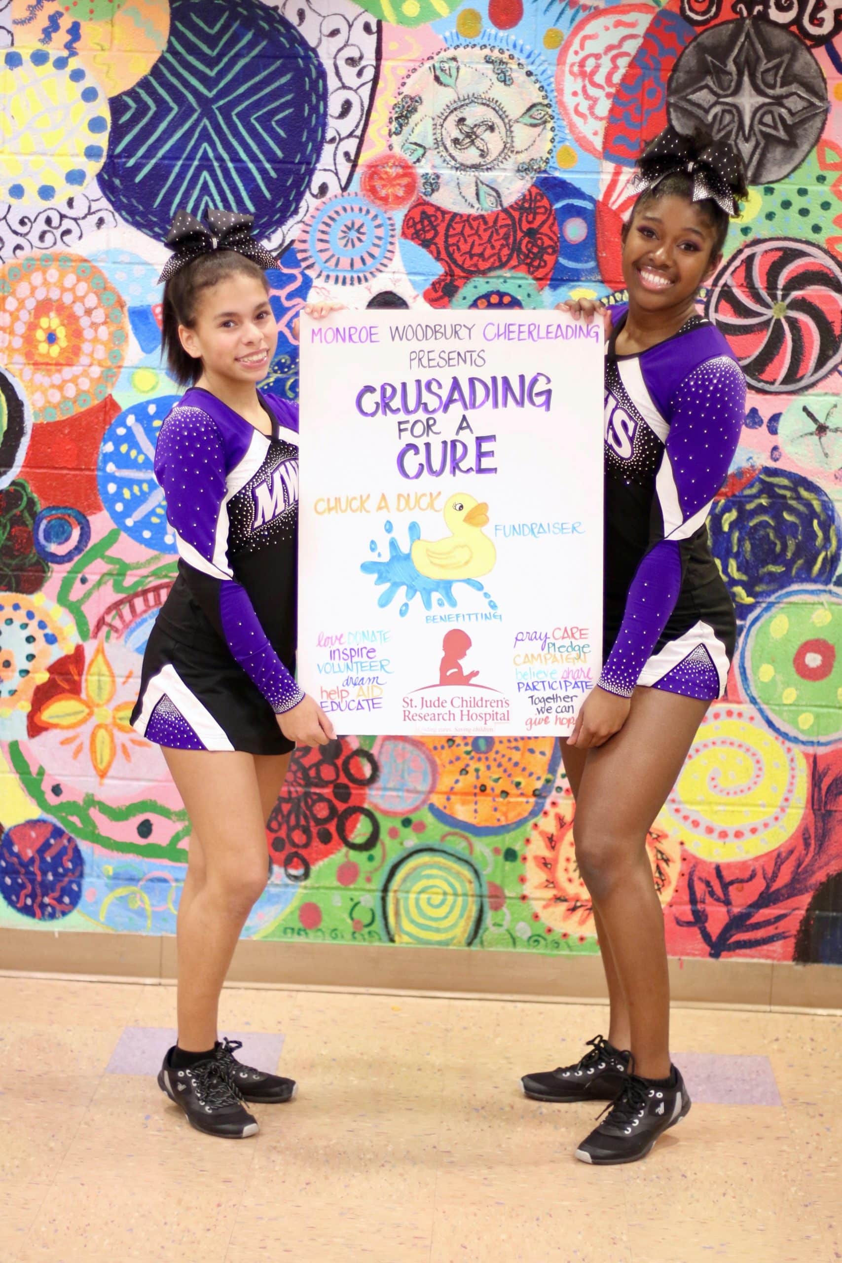 Monroe-Woodbury Cheer St. Jude’s Fundraiser - “Chuck-a-Duck” and Book ...