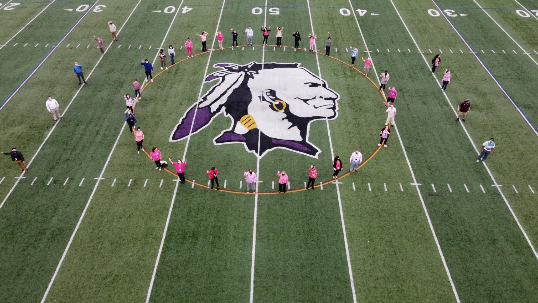 Think Pink Day at Sewanhaka High School | Team Up 4 Community