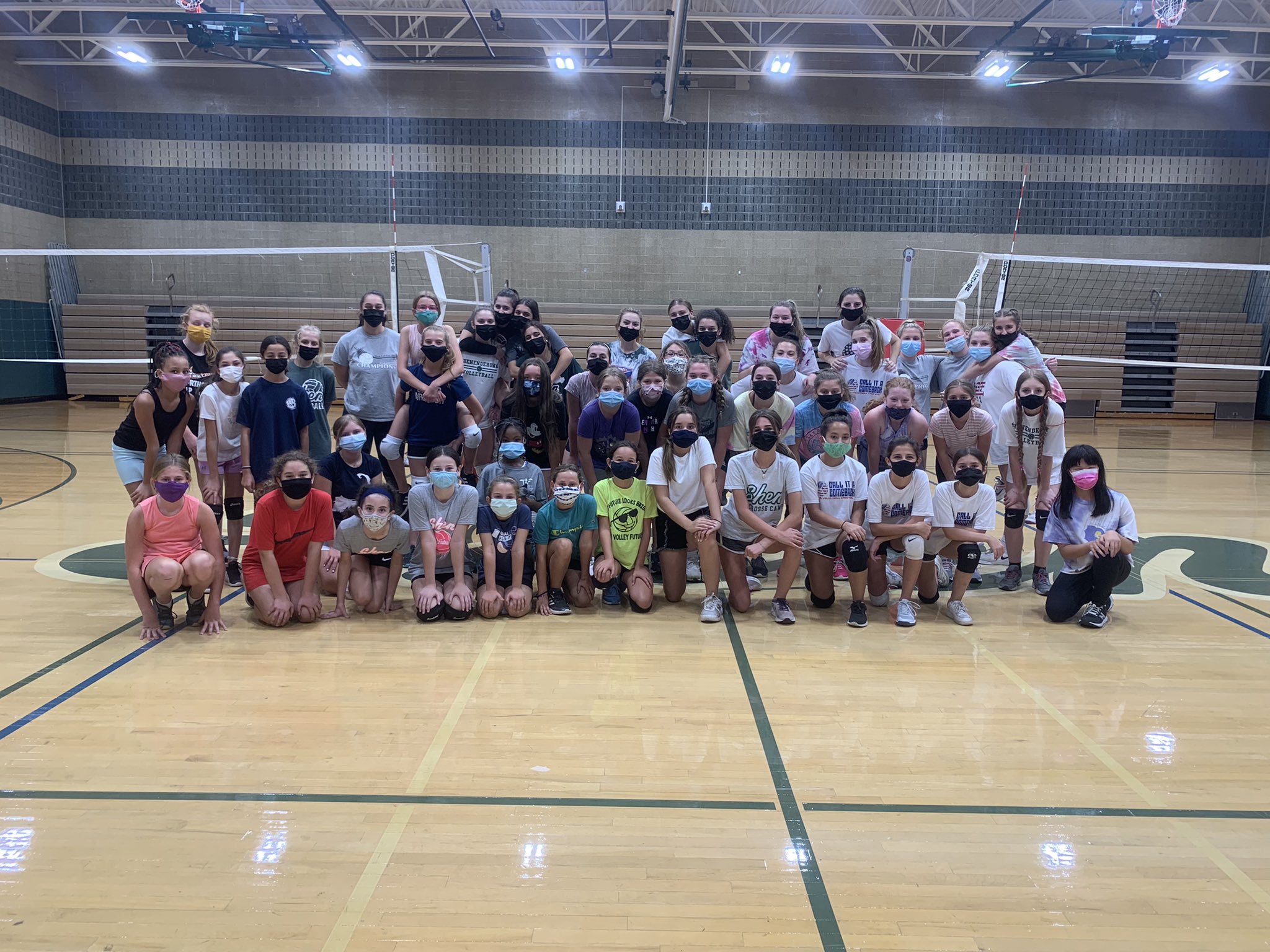 Varsity & JV players in the role of “coaches.” They are giving back to ...