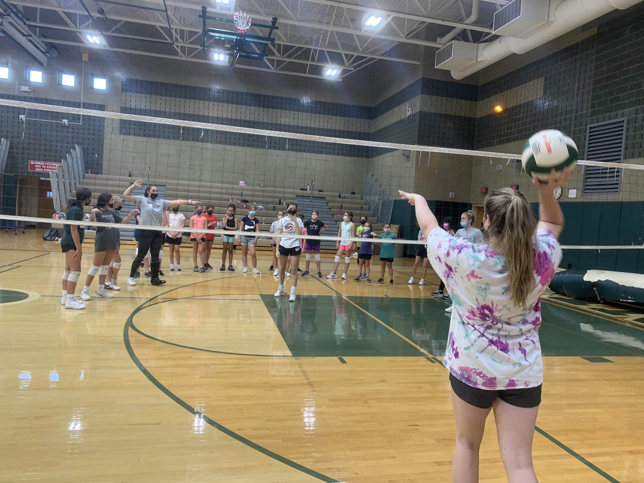 Varsity & JV players in the role of “coaches.” They are giving back to ...