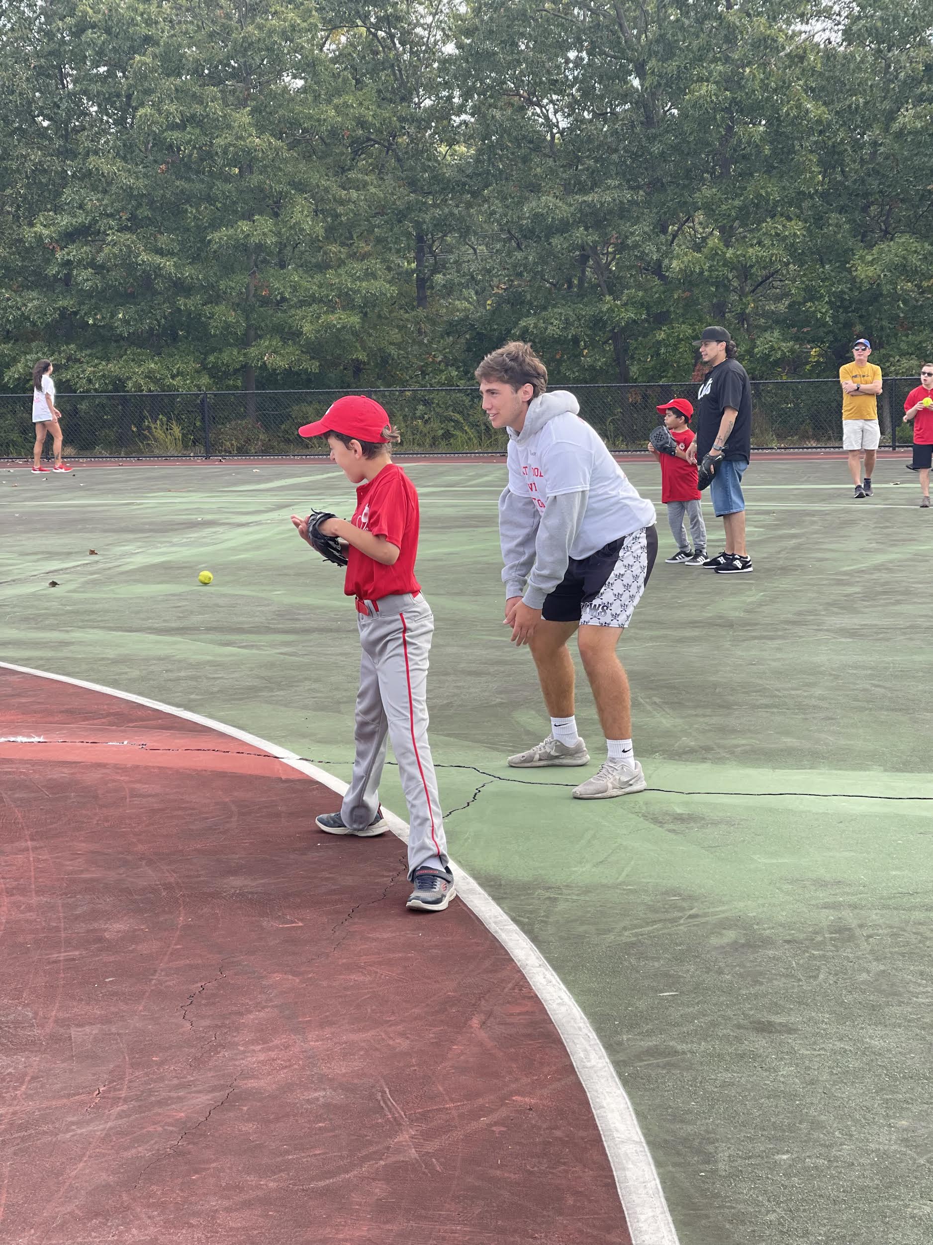 Islip student-athletes volunteer at The League of Yes Baseball Program ...