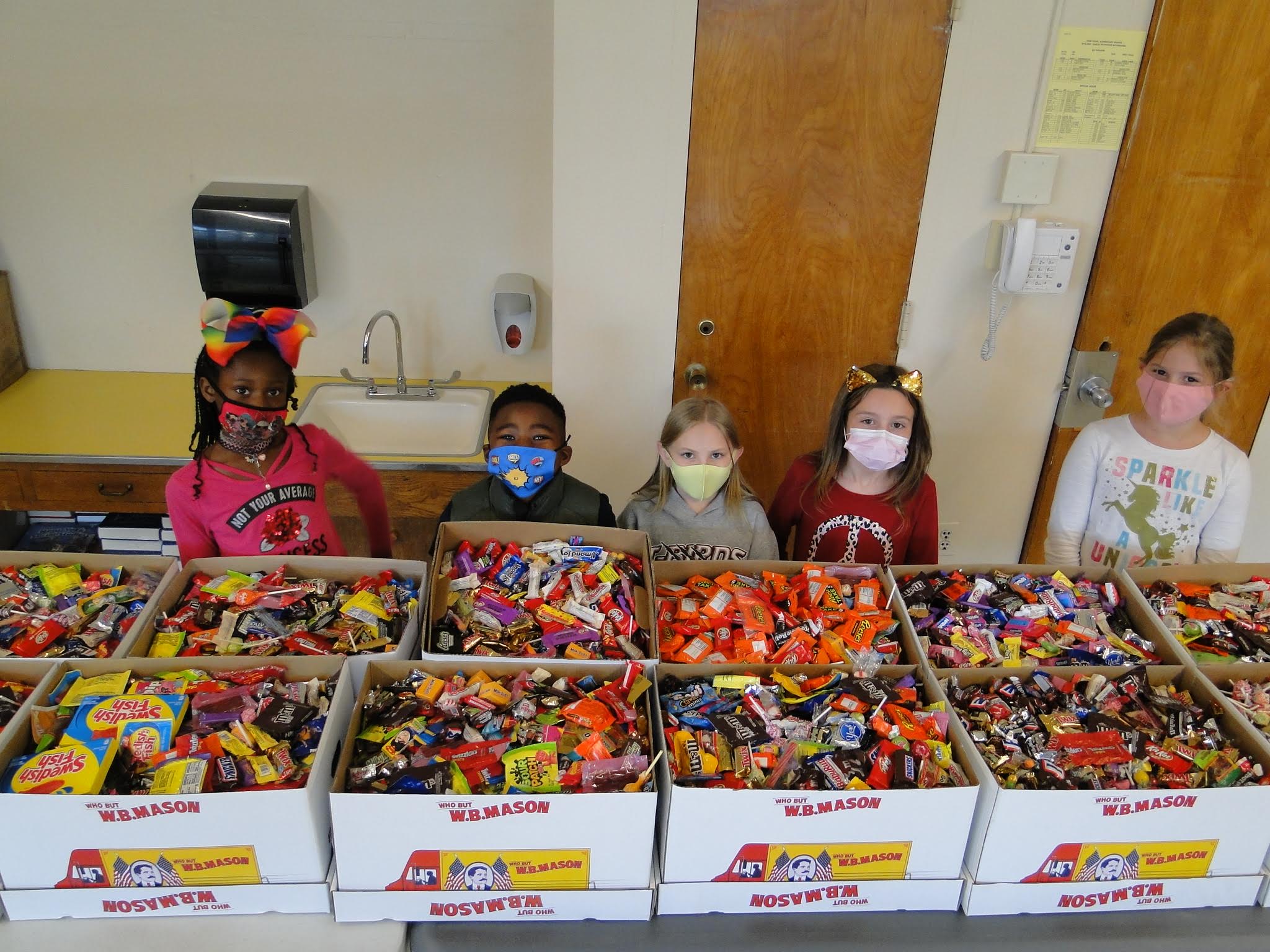 Connetquot Students Collect Candy For Veterans Team Up 4 Community connetquot-students-collect-candy-for-veterans-team-up-4-community