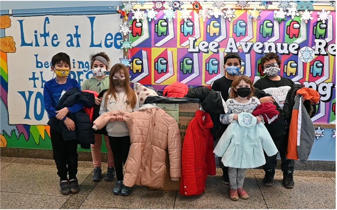 Little coats make a big difference at Lee Avenue School | Team Up 4 ...
