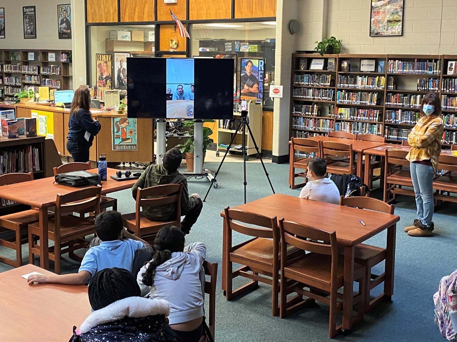 Islip Middle School’s CARE Clubs meets virtually with service members ...