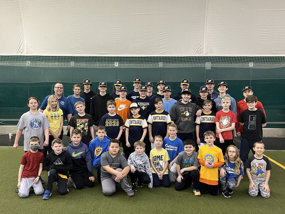 Wayne CSD Baseball Varsity players giving back to the youth | Team Up 4 ...