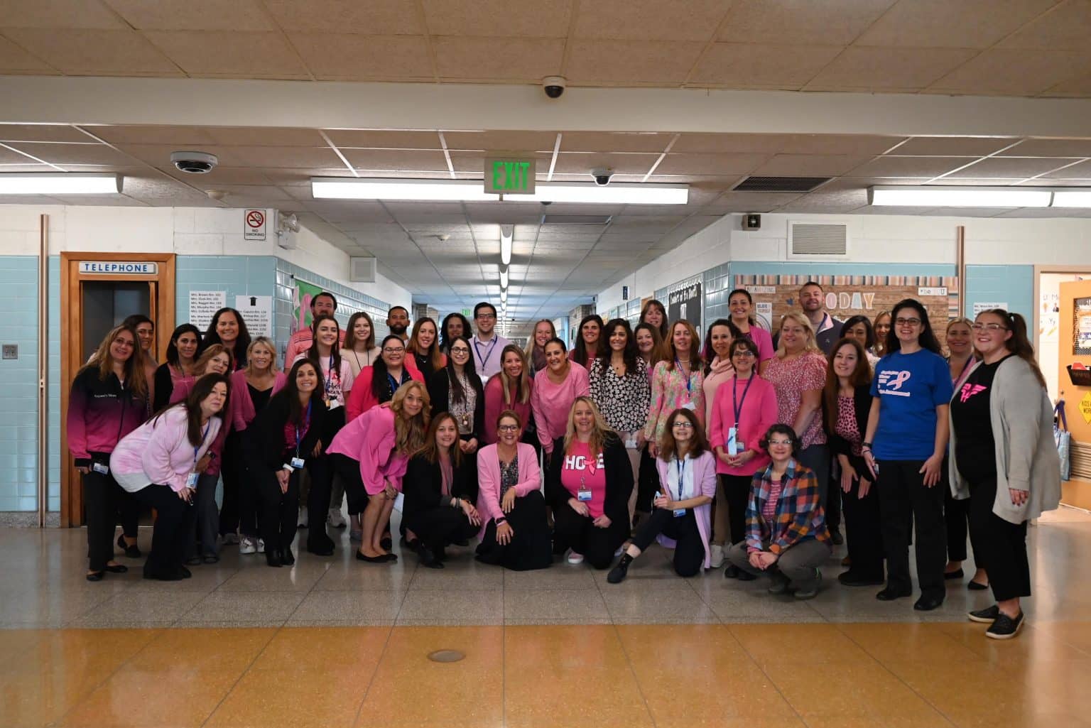 Pops of pink at Susan E. Wiley | Team Up 4 Community