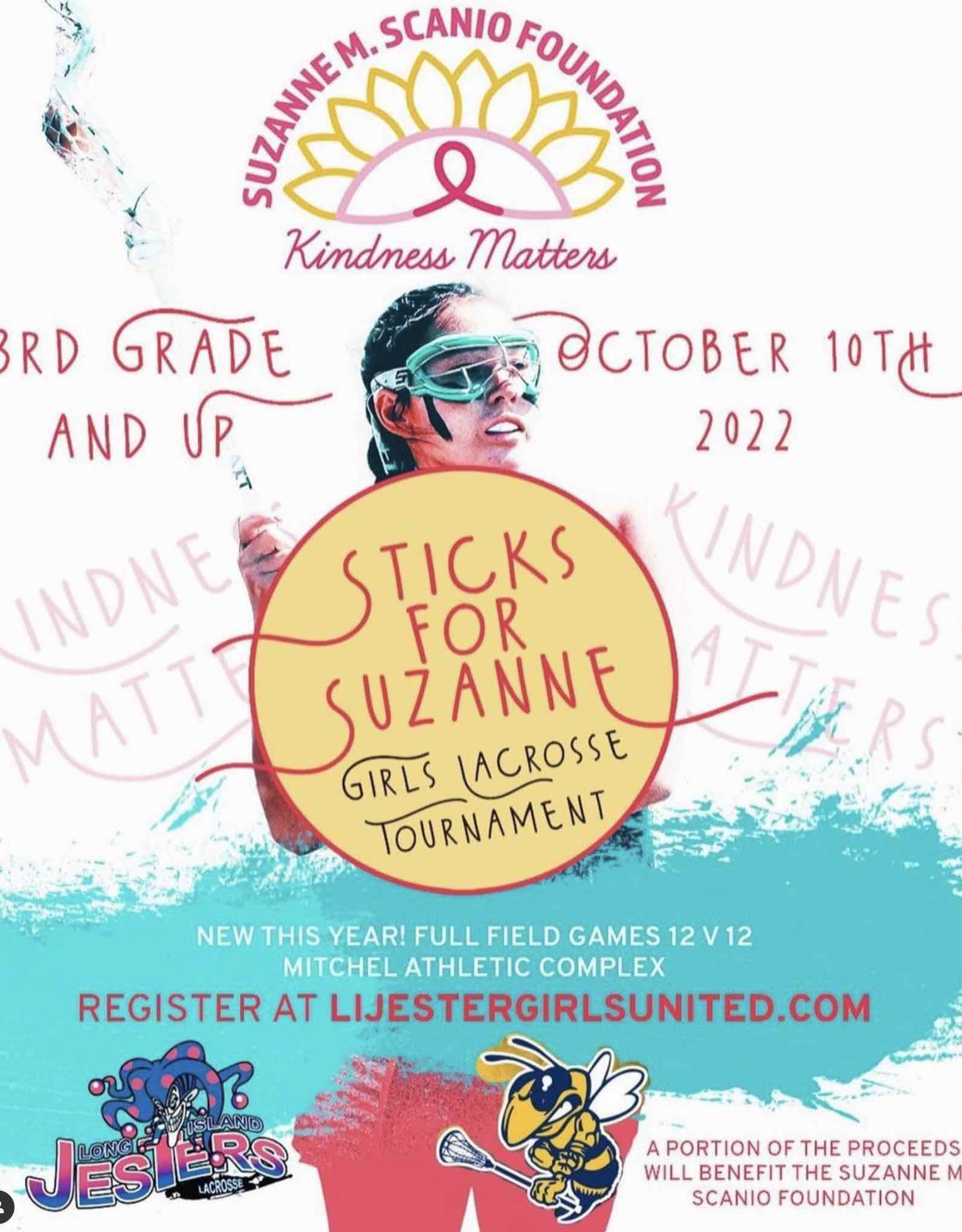 LI Jesters Girls Lacrosse Sticks for Suzanne | Team Up 4 Community