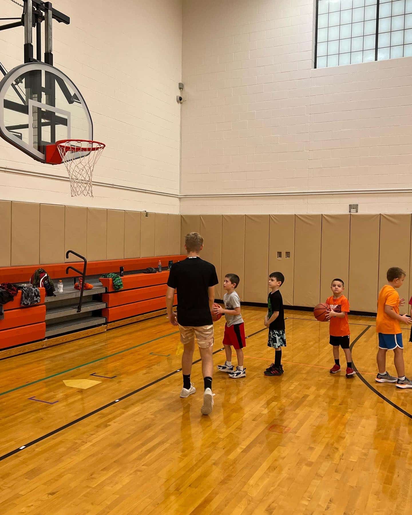 Waterloo Boys Basketball helps out at Community Center | Team Up 4 ...