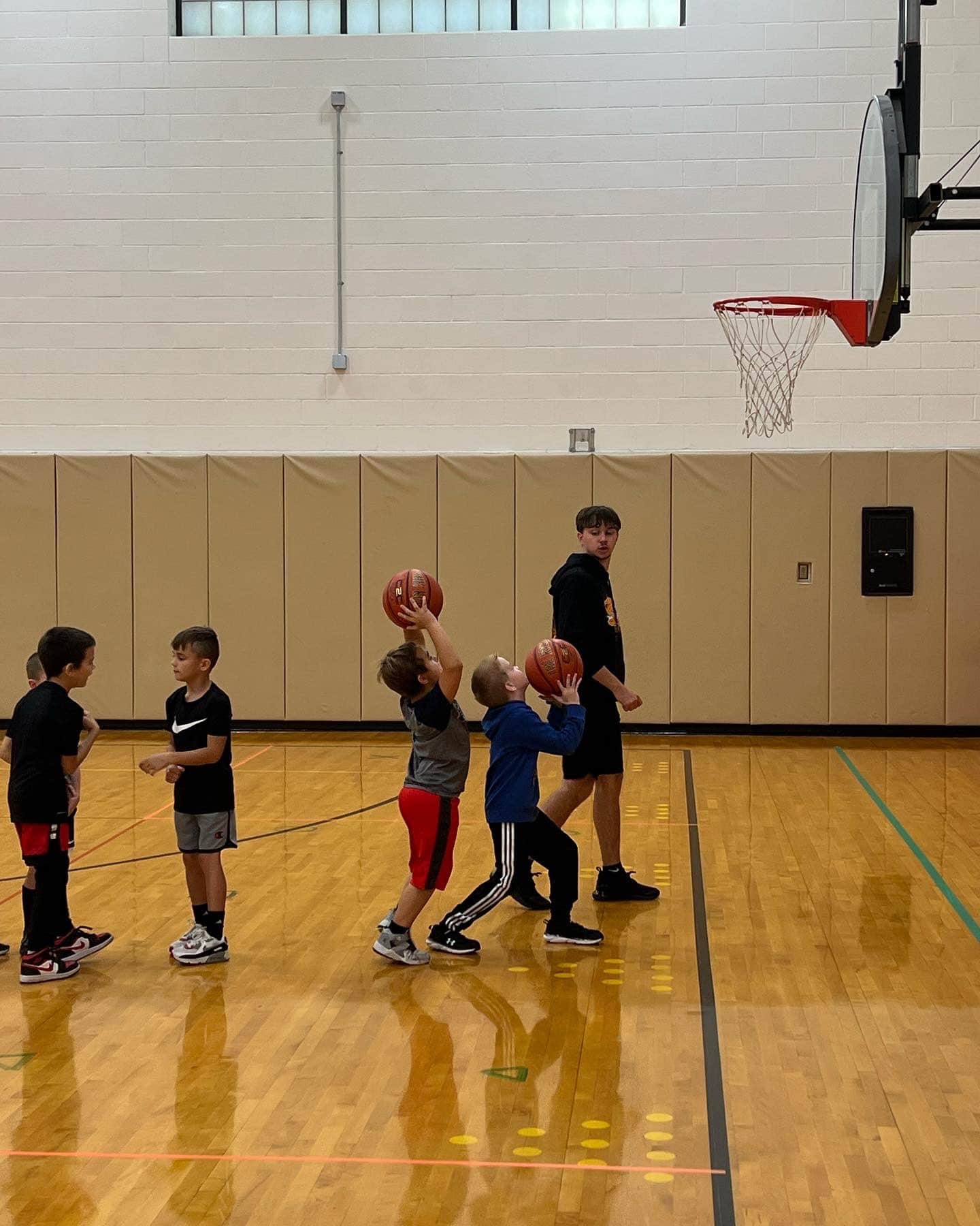 Waterloo Boys Basketball helps out at Community Center | Team Up 4 ...