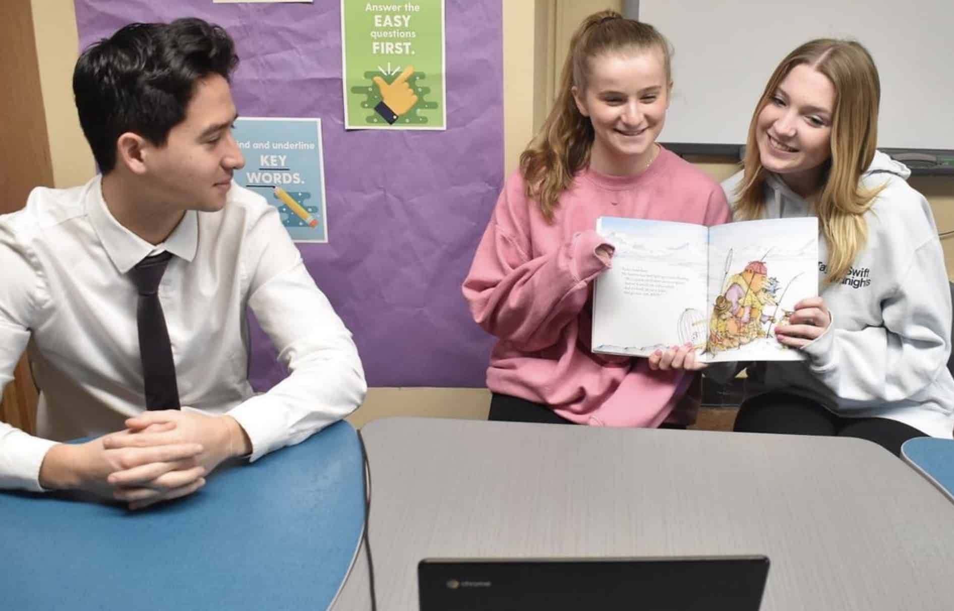 The Wantagh School District celebrated World Read Aloud Day | Team Up 4 ...