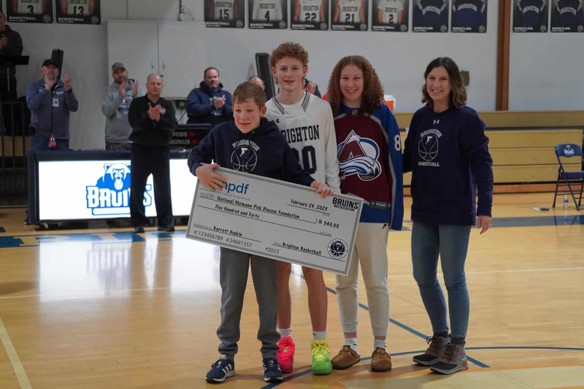 Brighton Basketball Raising funds for NNPDF | Team Up 4 Community