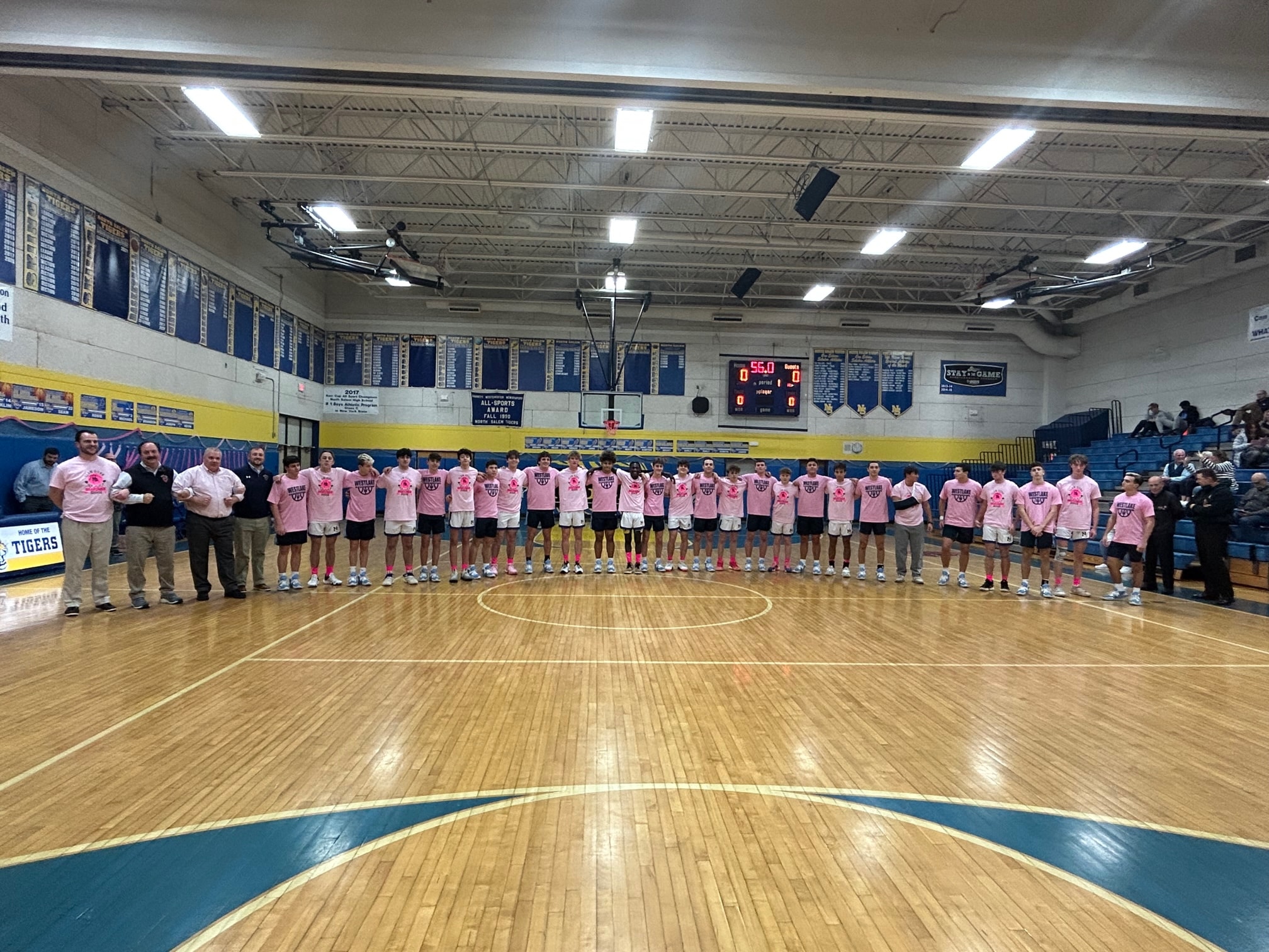 North Salem HS Basketball Dunk Pink 2023 | Team Up 4 Community