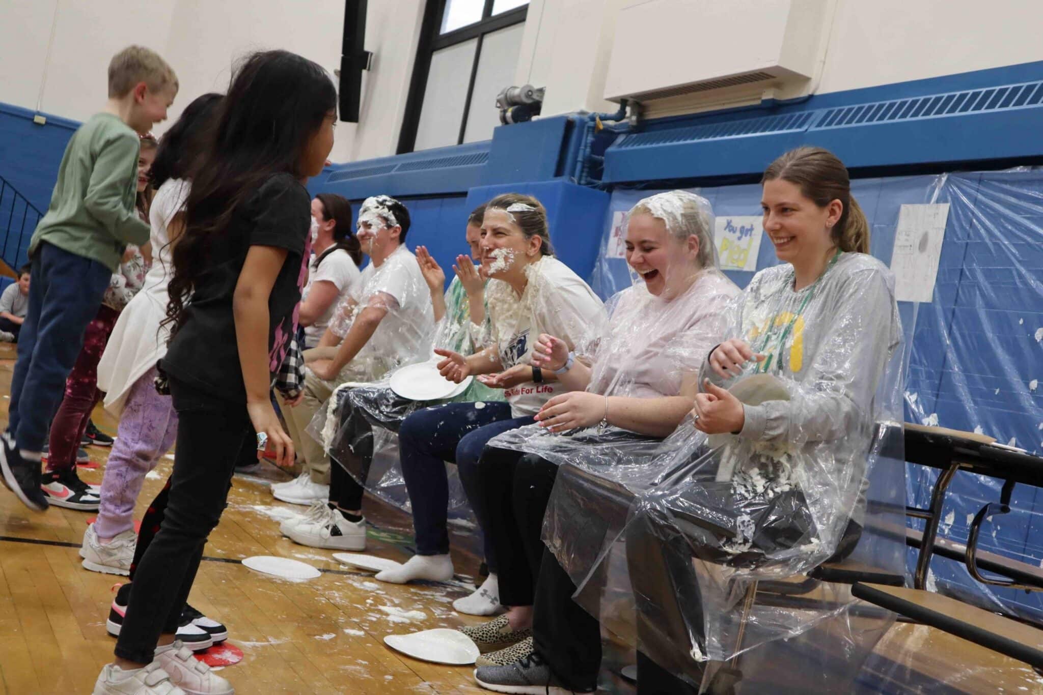Marion Street students fundraise for chance to pie a teacher | Team Up ...