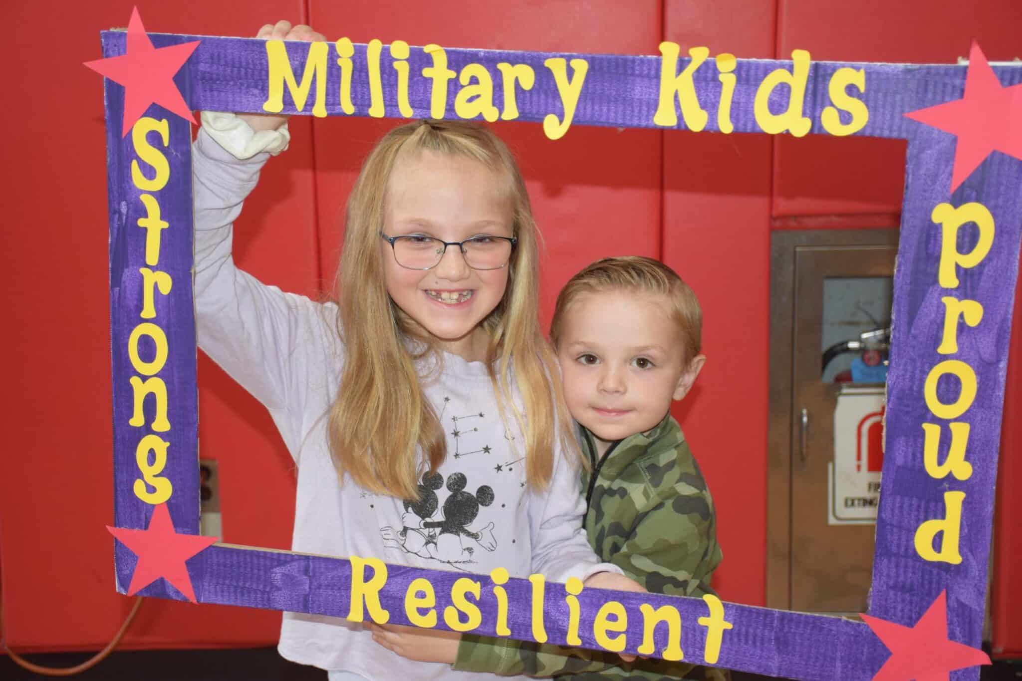Edward J. Bosti Elementary students Purple Up | Team Up 4 Community