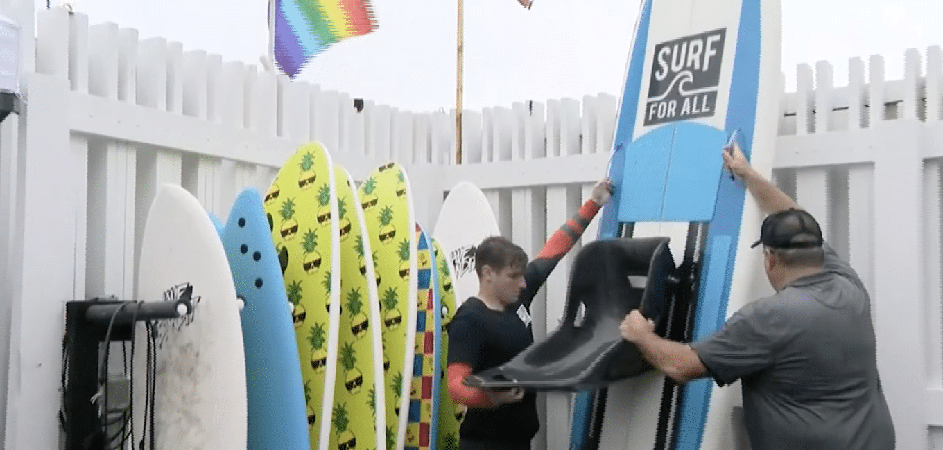 Jericho teen creates adaptive surfboard for people with disabilities ...