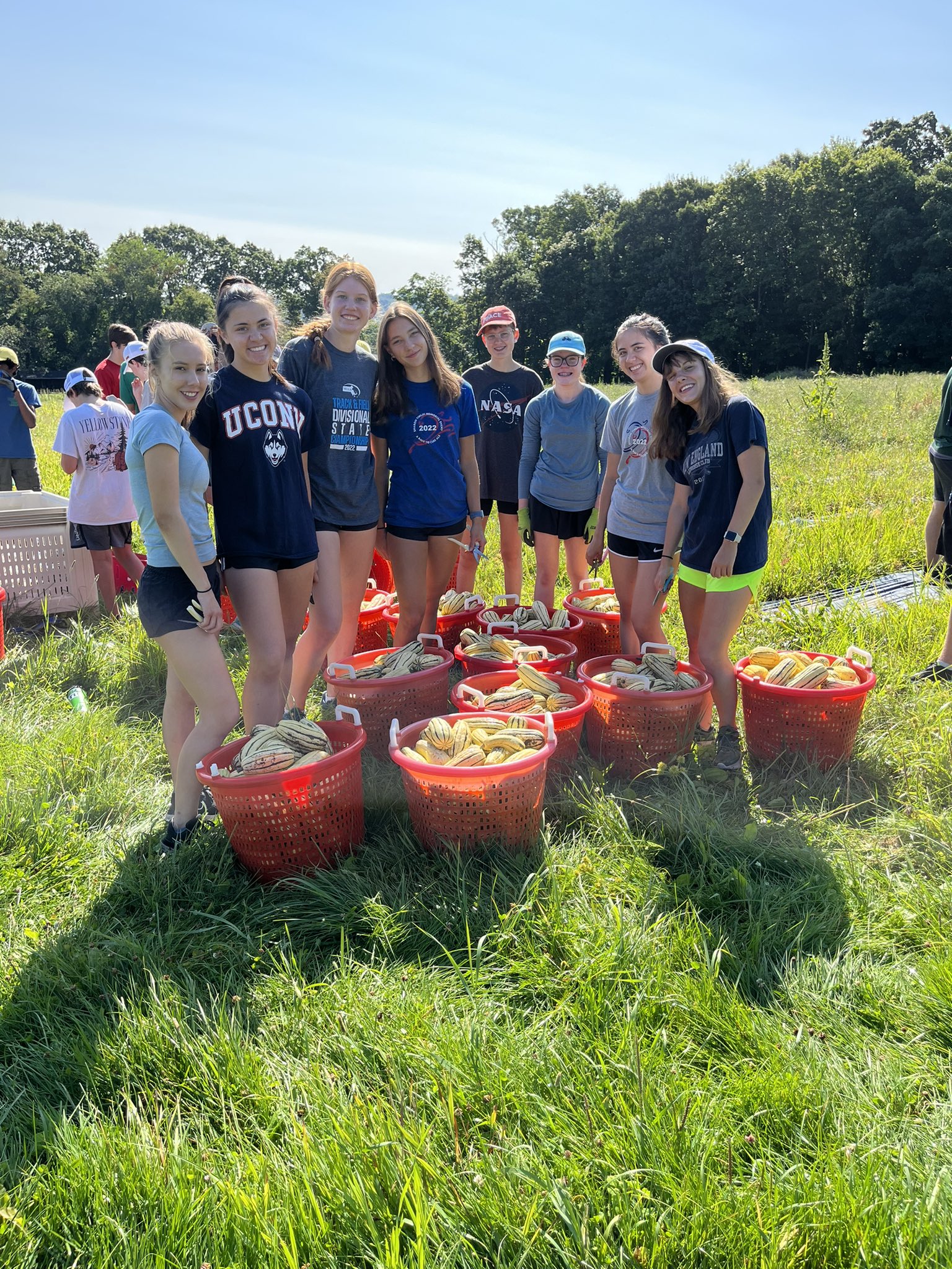 Hopkinton XC and track & field Community Harvest Project | Team Up 4 ...