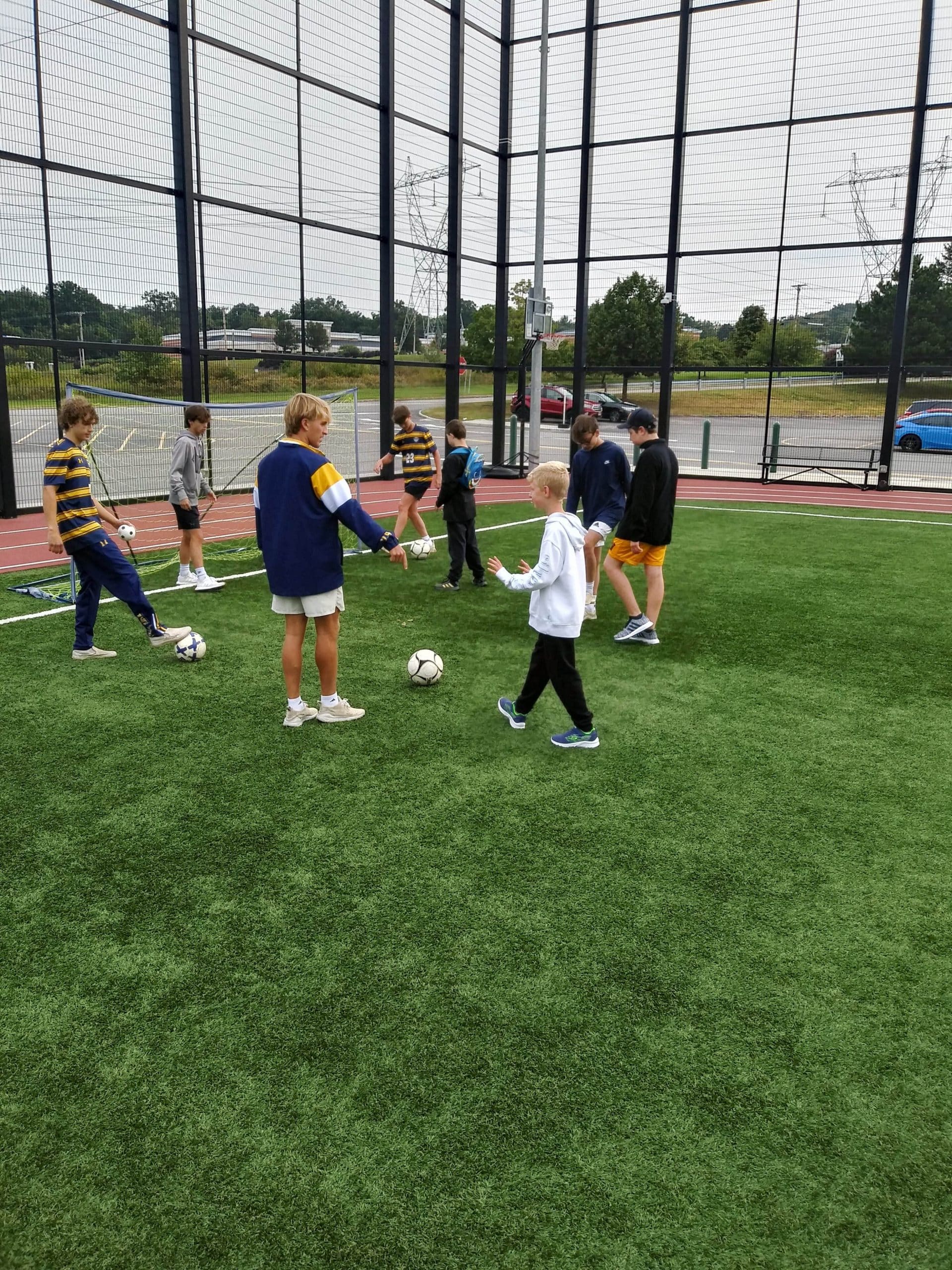 Victor Girls and Boys Varsity Soccer Teams volunteered in a Challenger ...
