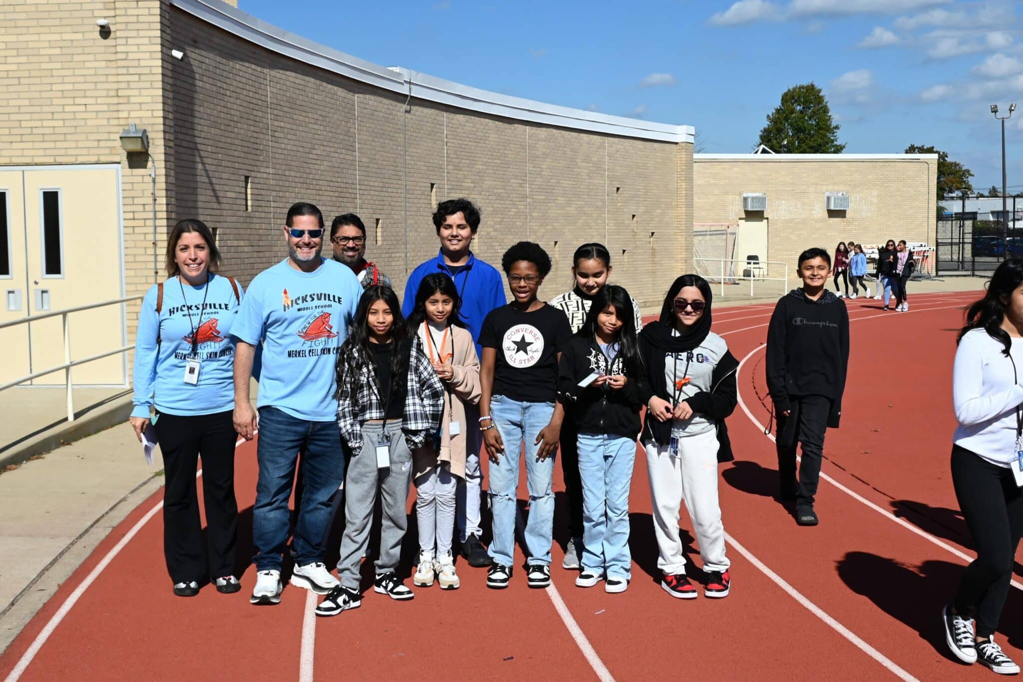 Hicksville Middle School students participate in annual Health Walk ...