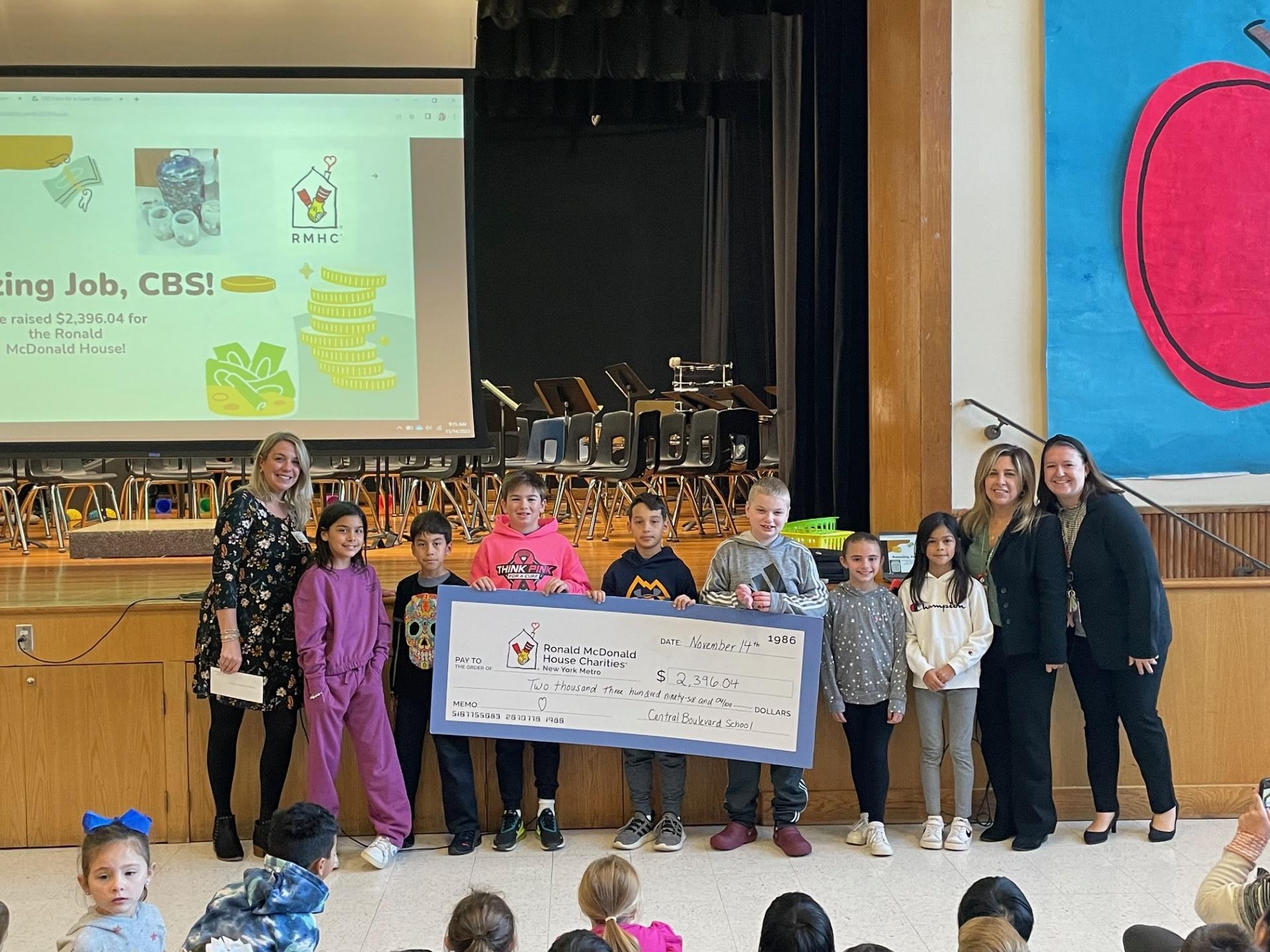 Bethpage students raise more than $2,000 for the Ronald McDonald House ...