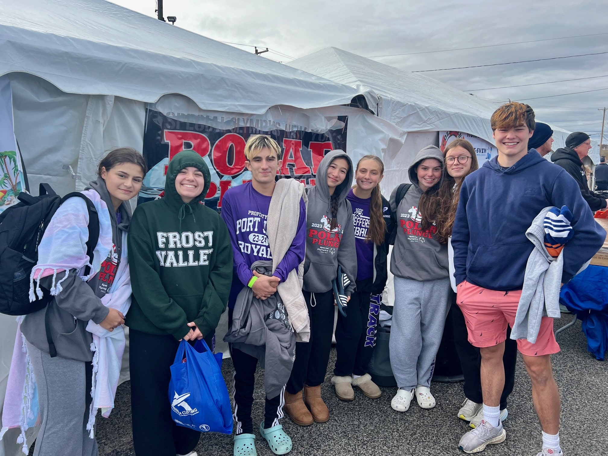 Port Jefferson Varsity Club Polar Plunge | Team Up 4 Community