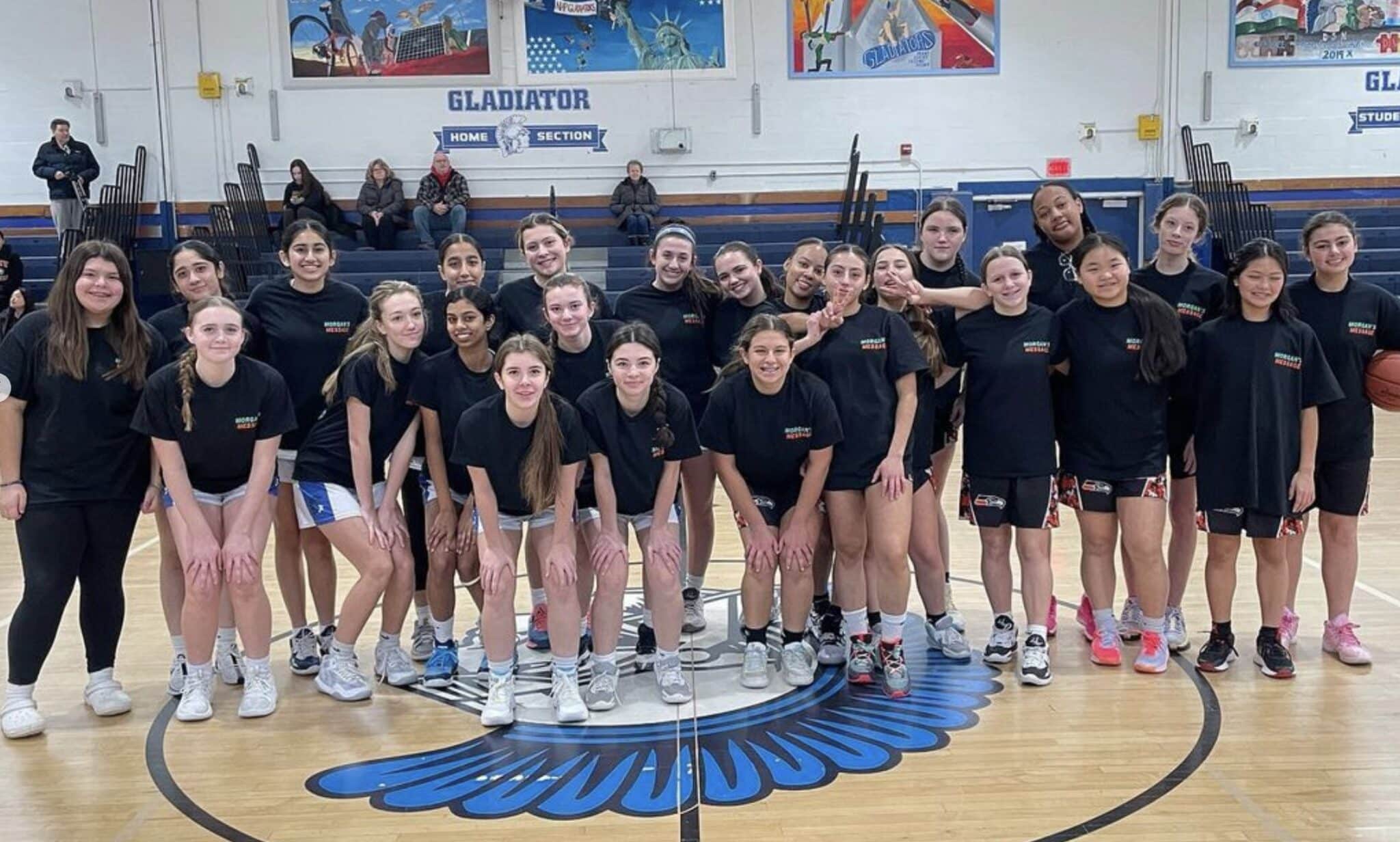 The New Hyde Park Varsity Club raised over $150 to be donated to Morgan ...