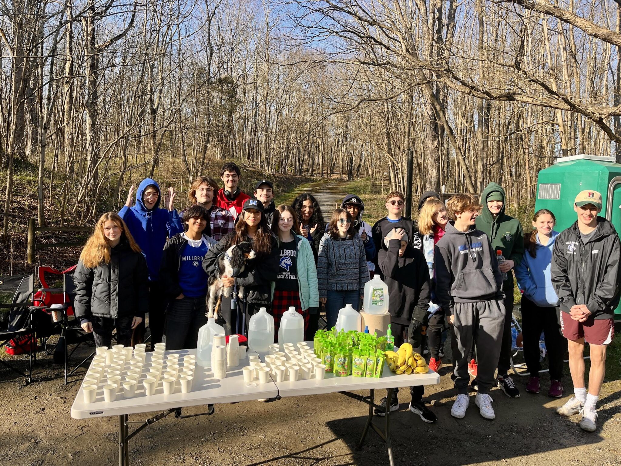 Millbrook Track Teams Fuel Marathon Runners at Local Event | Team Up 4 ...