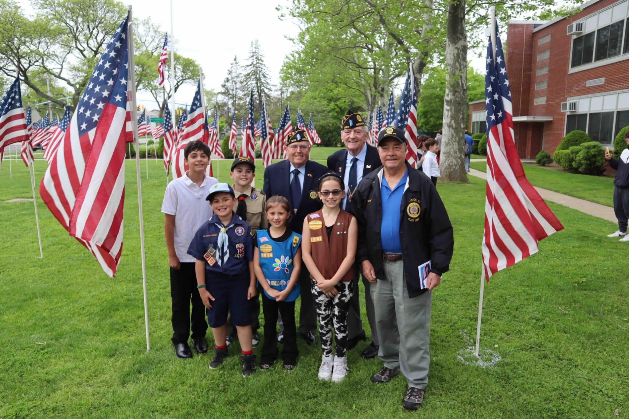 Field of Flags brings community together in North Merrick | Team Up 4 ...