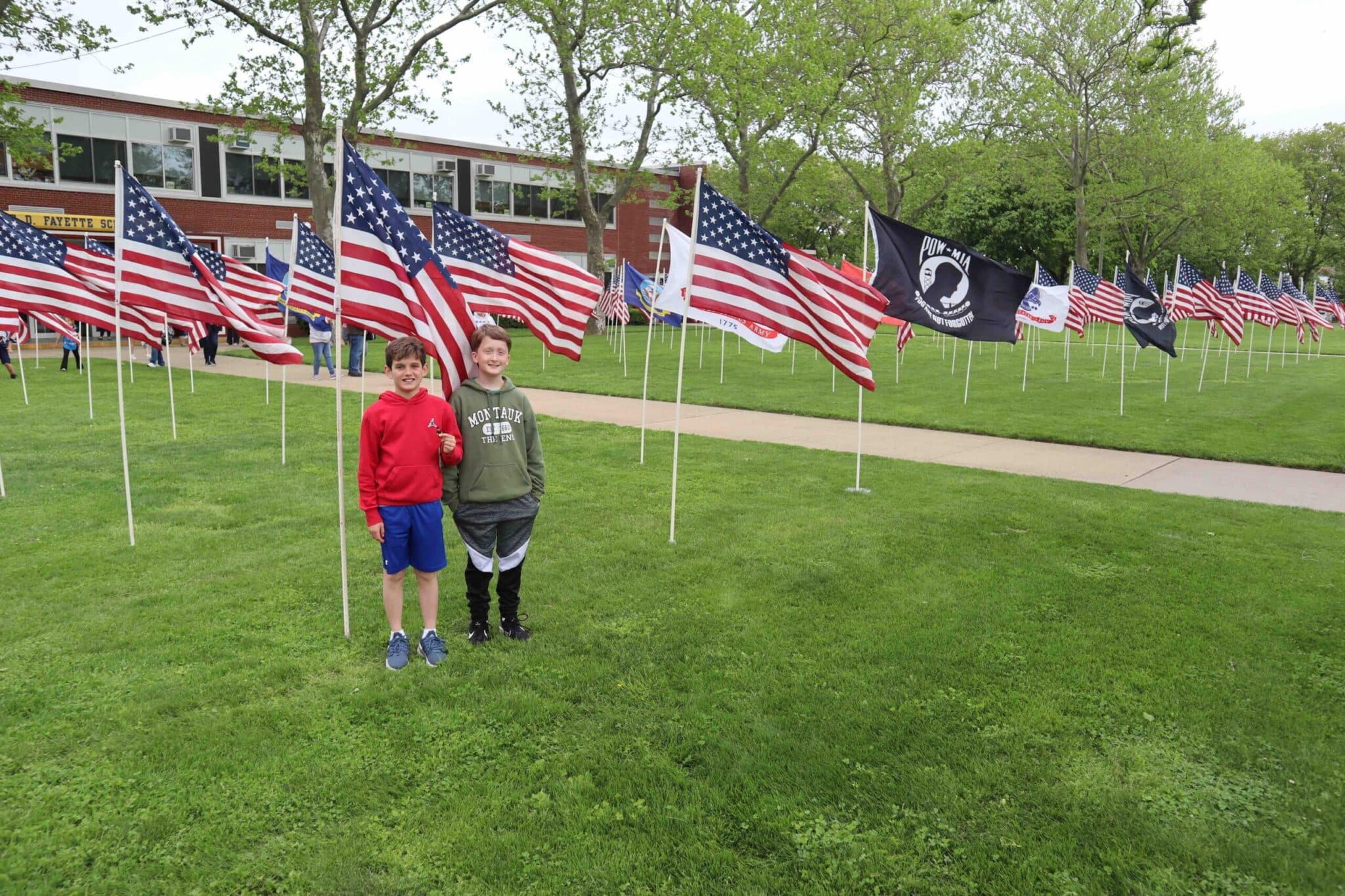 Field of Flags brings community together in North Merrick | Team Up 4 ...