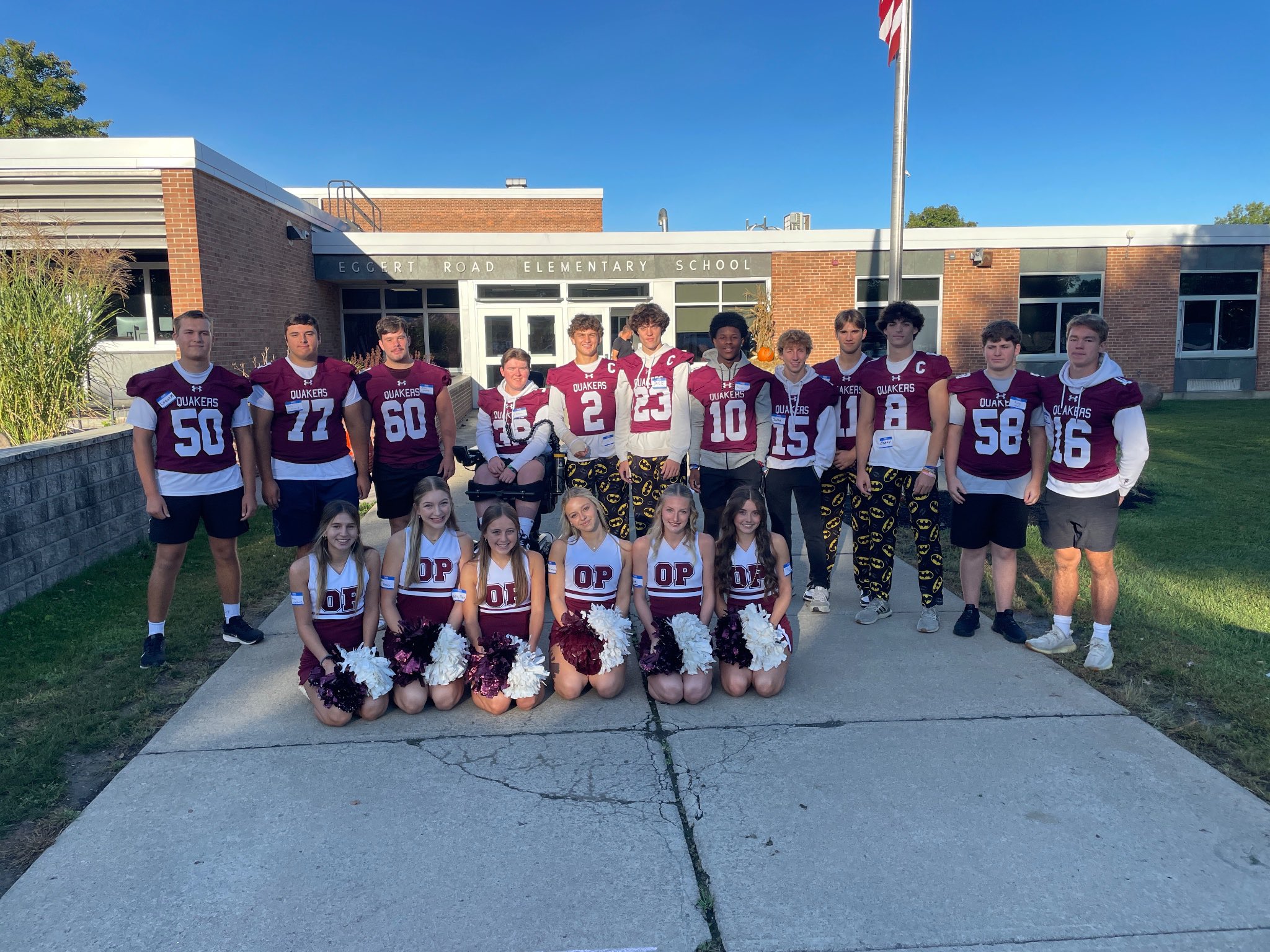 Spreading Homecoming Cheer at Orchard Park | Team Up 4 Community