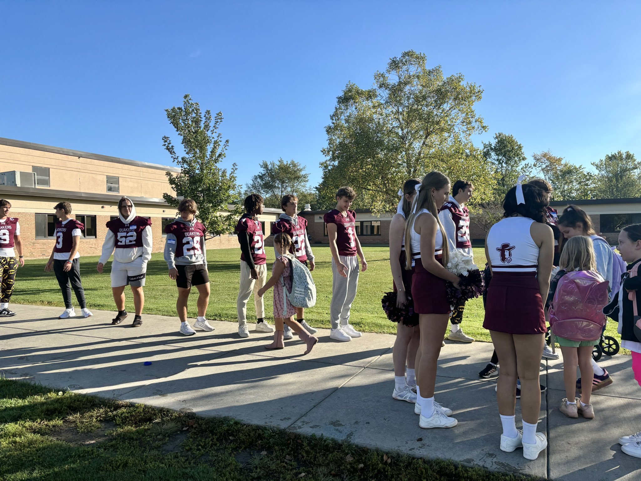 Spreading Homecoming Cheer at Orchard Park | Team Up 4 Community