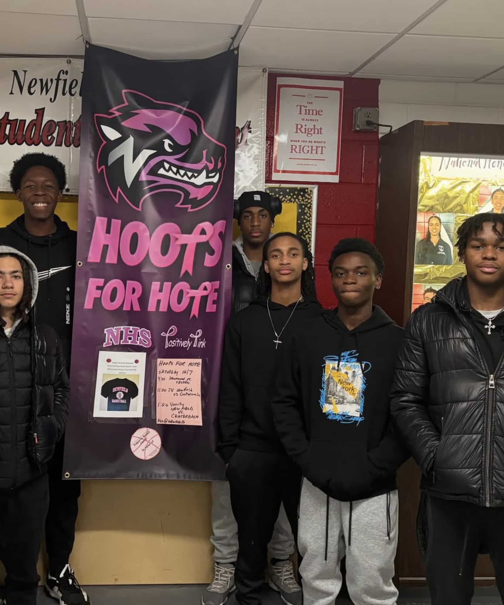 Newfield Varsity Hoops: Turning Vision into Reality for a Cause | Team ...