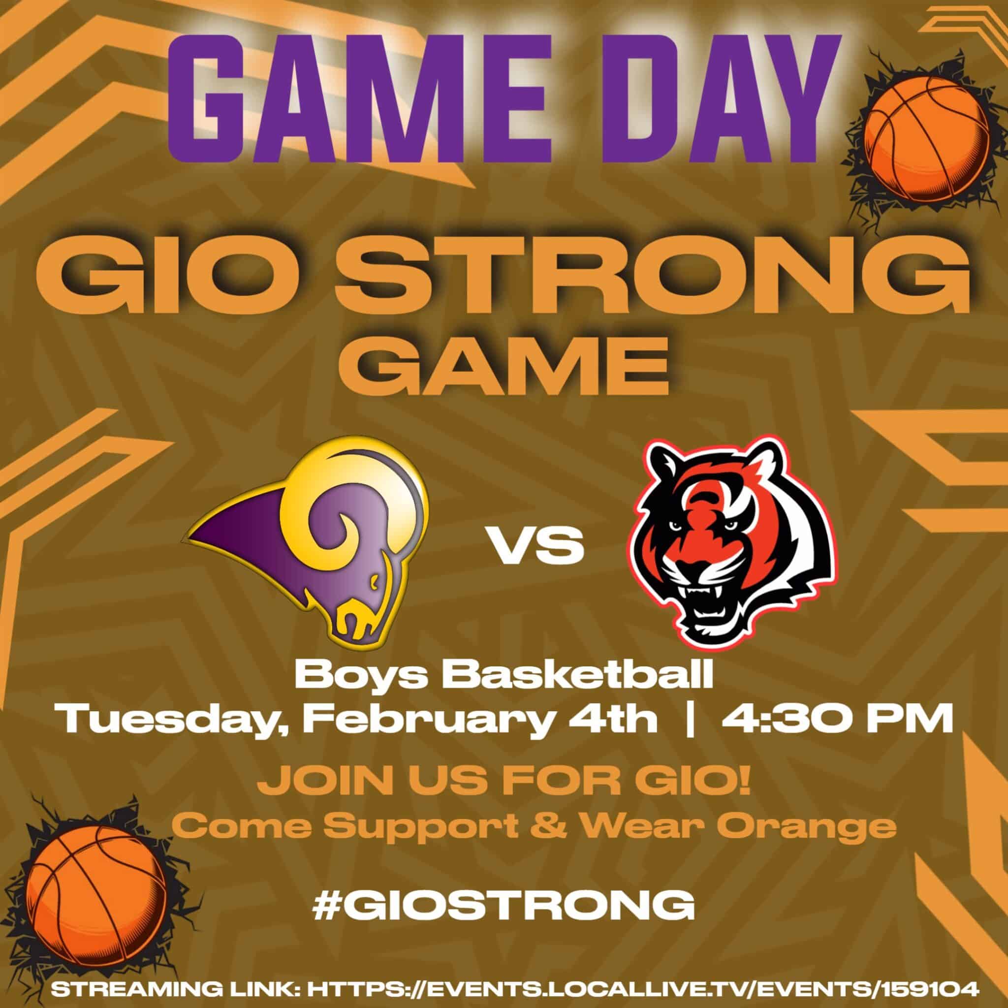 More Than a Game: Community Unites for Gio Strong Basketball Match ...