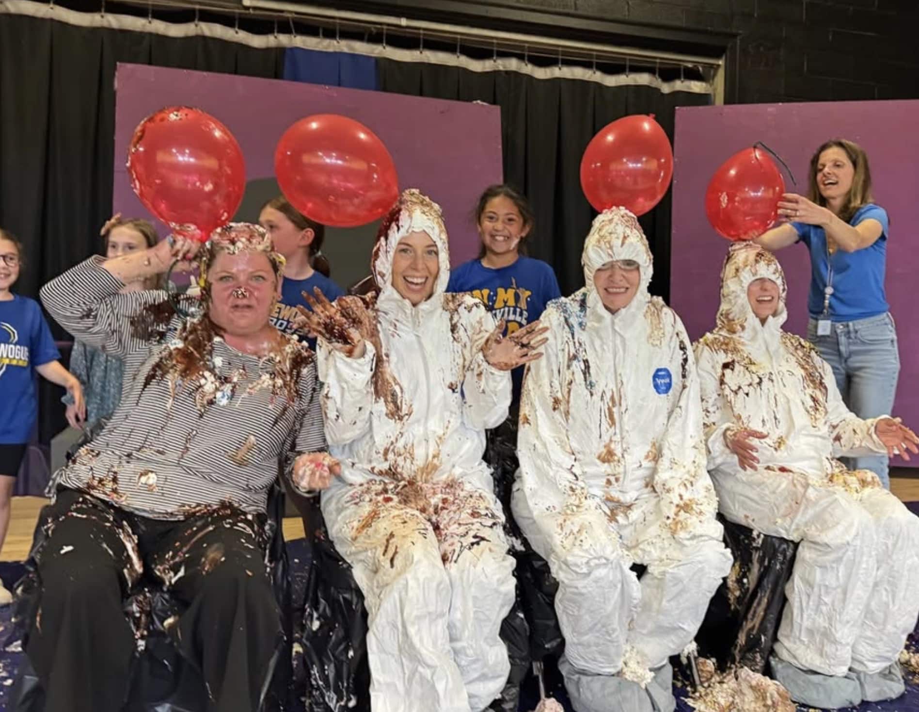 Terryville Staff and Students Become Human Sundaes | Team Up 4 Community