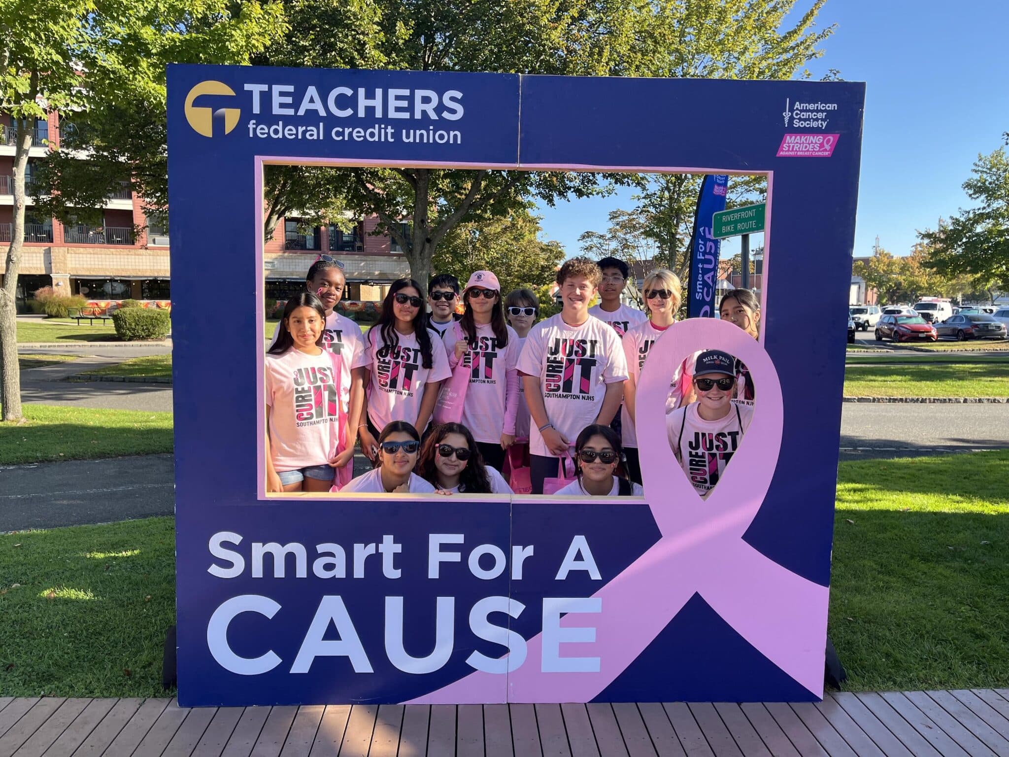 NJHS members raise awareness for breast cancer research | Team Up 4 ...