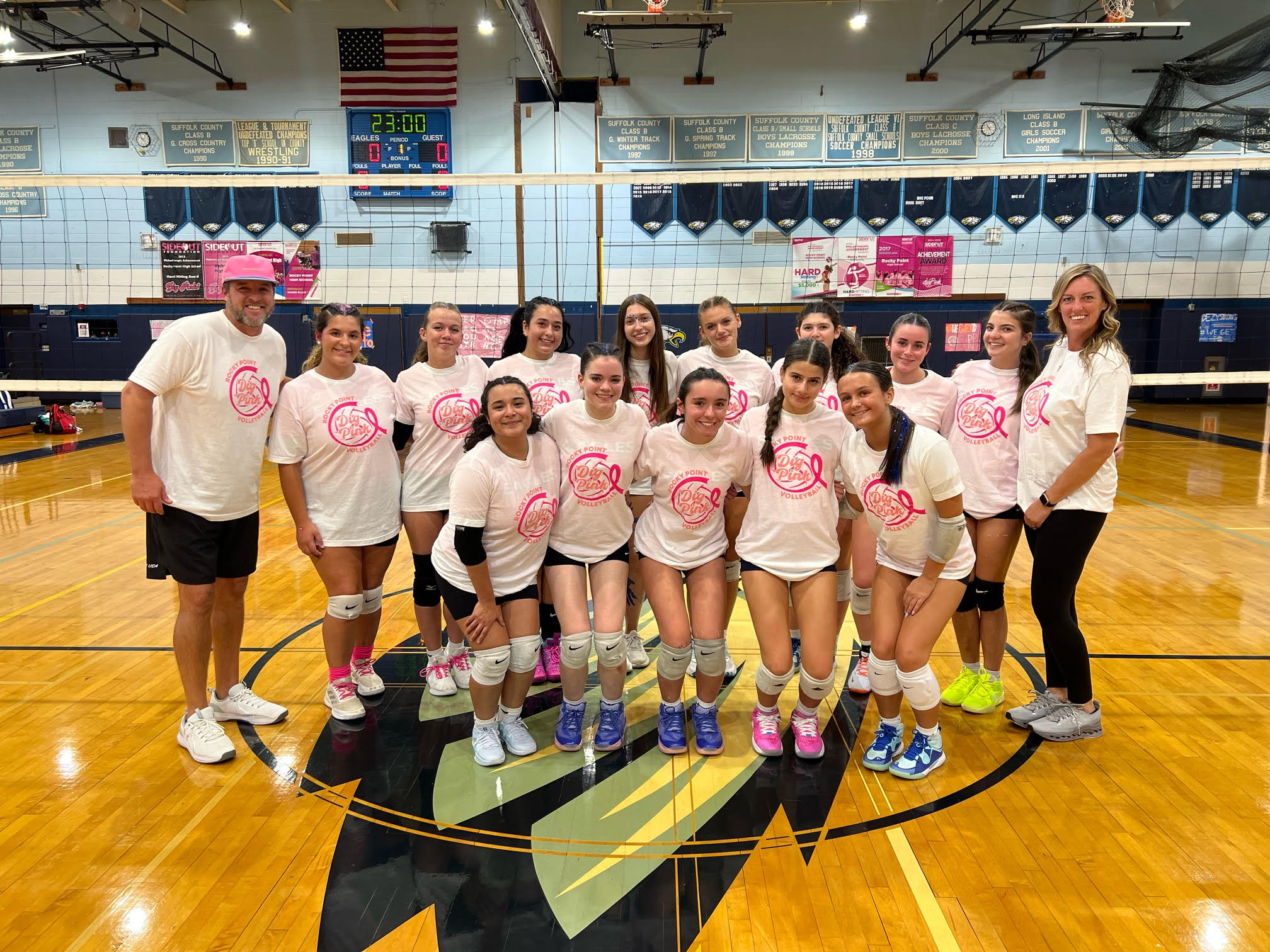 Rocky Point Girls Volleyball Hosts “Dig Pink” & “Dezy Strong ...
