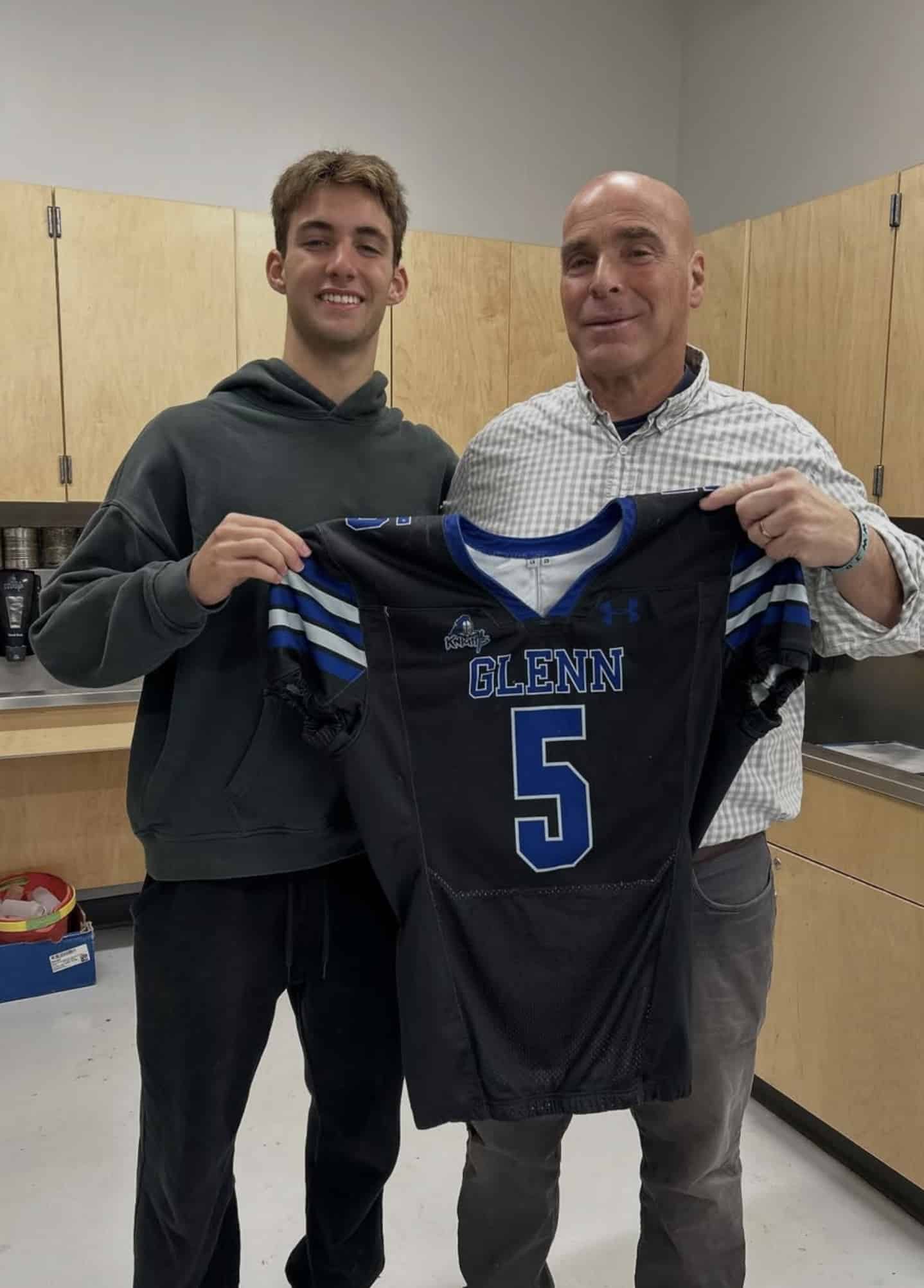 John Glenn Football Honors Teachers and Staff with Jersey Tradition ...