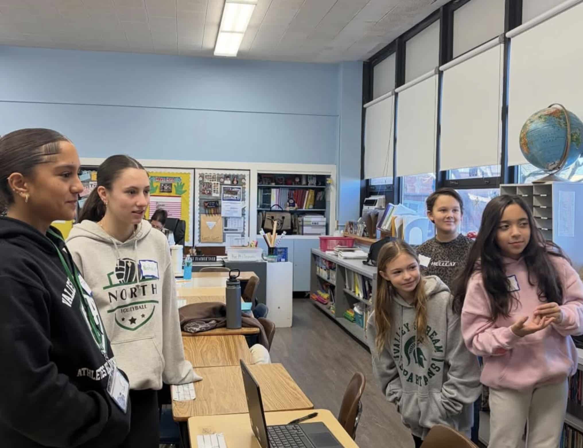 AHA Student-Athletes Share Life Lessons With Dever 6th Graders | Team ...