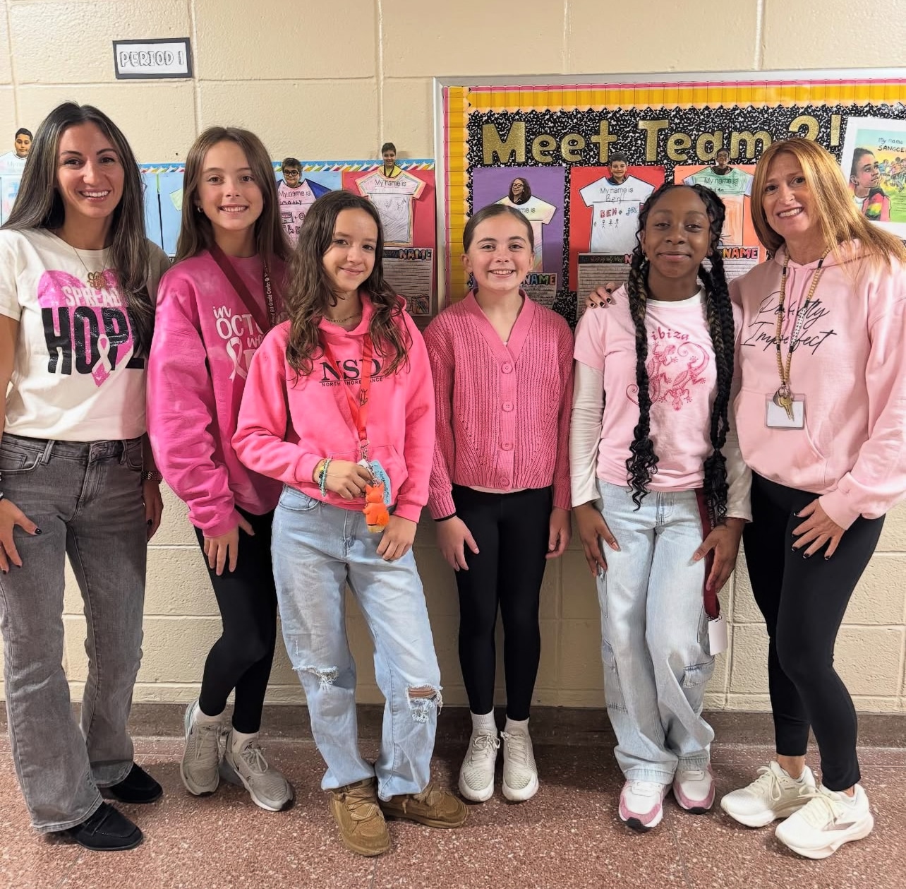 South Huntington Observes Breast Cancer Awareness Month | Team Up 4 ...